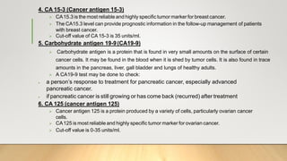 Tumor marker | PPTX