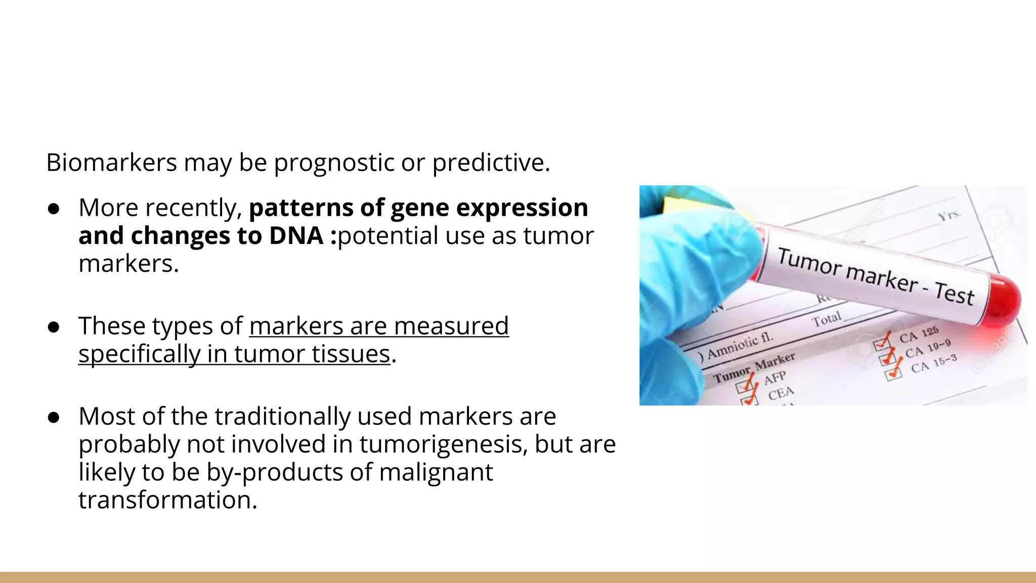 Tumor marker /Cancer Biomarkers (Updated) | PPTX