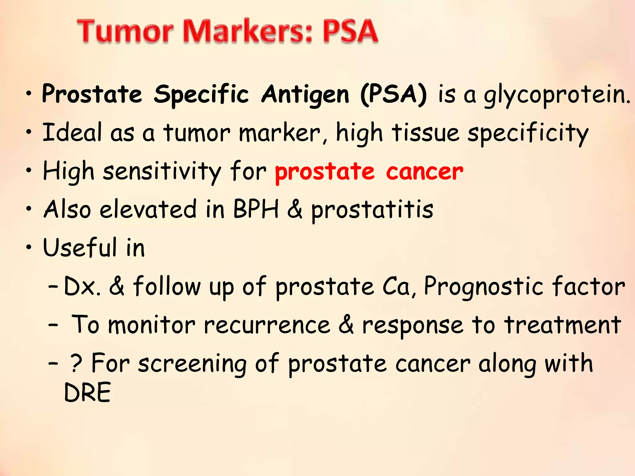 Tumor markers - | PPSX