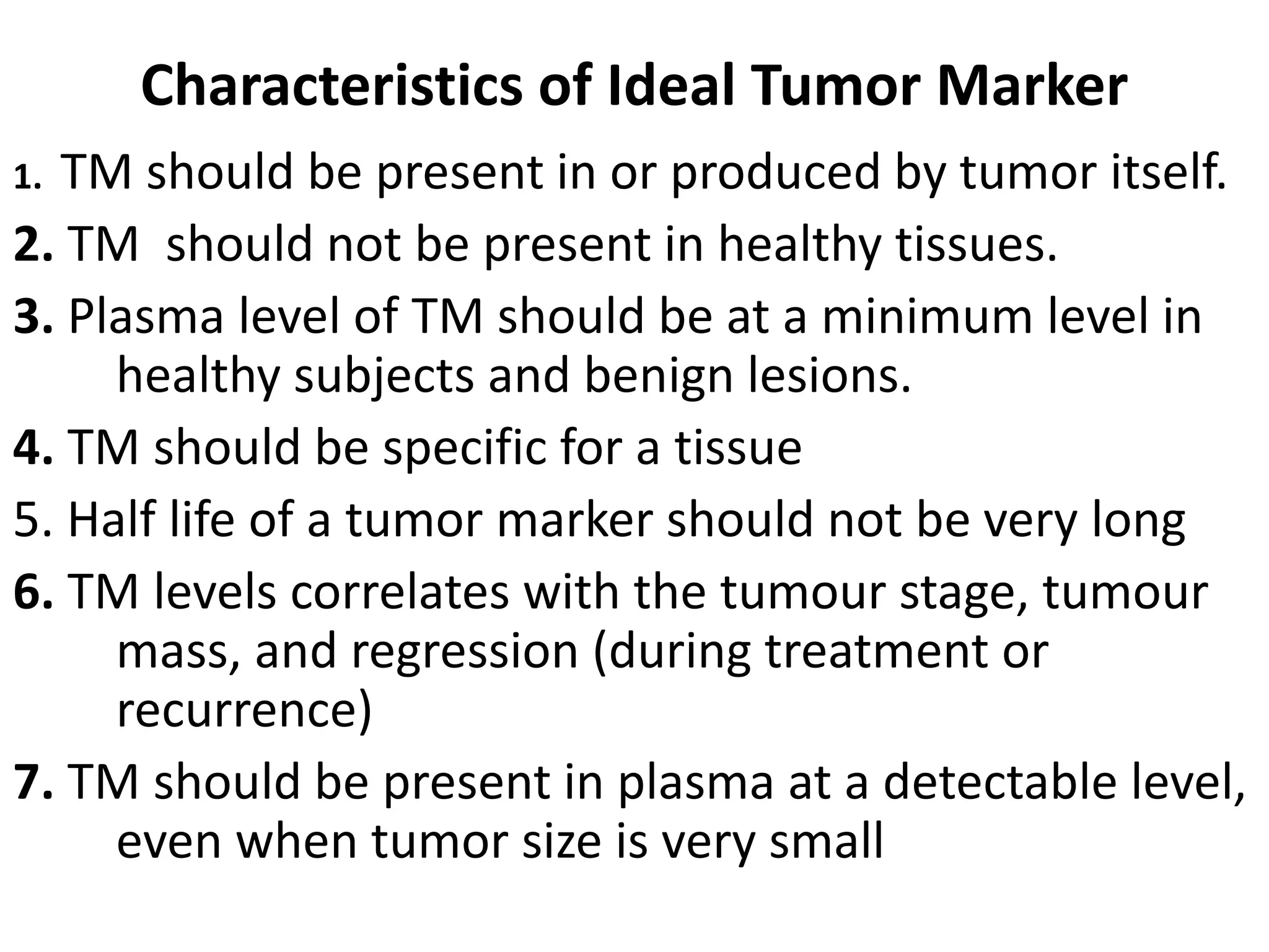 TUMOR MARKERS.-1.pptx by Aikoman radiology scientist at Catholic ...