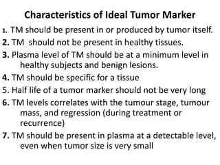 TUMOR MARKERS.-1.pptx by Aikoman radiology scientist at Catholic ...