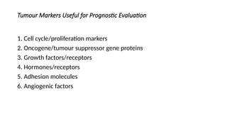 TUMOR MARKERS and tumours classification .pptx