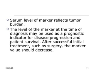 TUMOR MARKERS- DIFFERENT TYPES AND APPLICATIONS | PPT