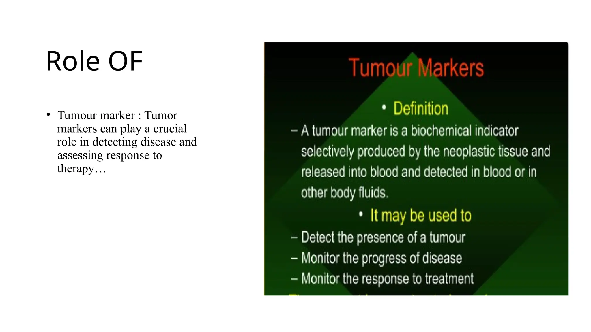 Tumor Markers and Clinical Uses (Histopathology Definition).pptx