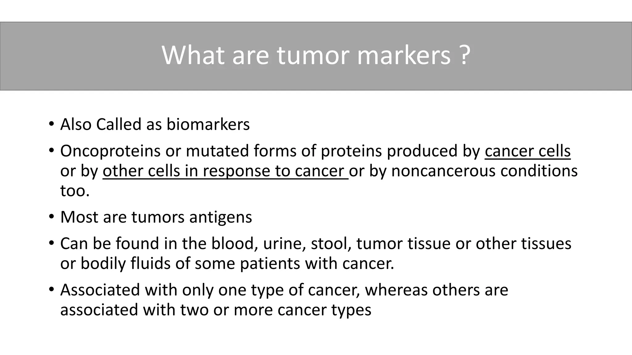 Tumor markers in diagnosis and prognosis of colorectal | PPT