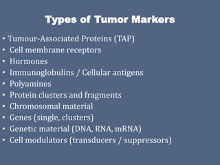 Tumor markers in routine practice | PPTX