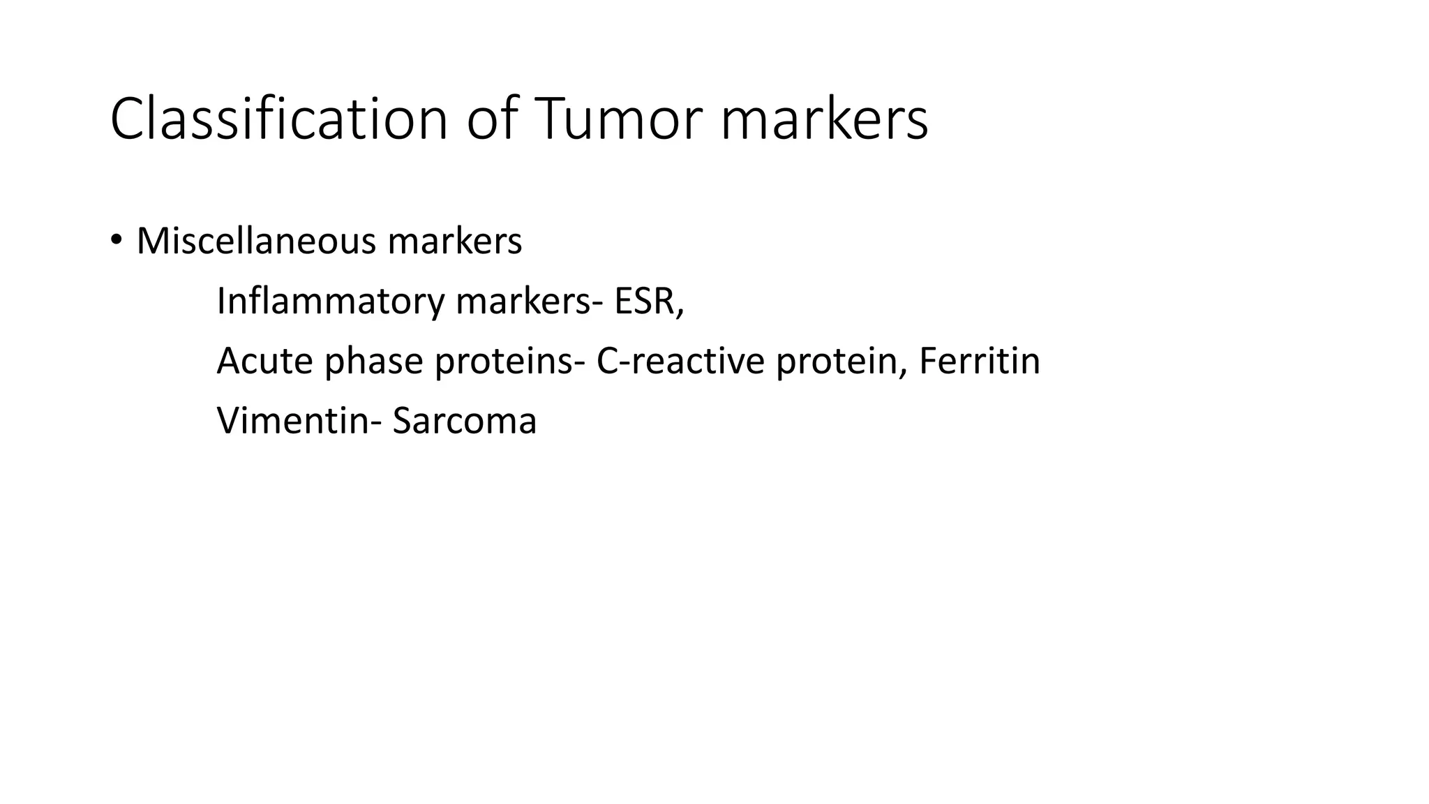 Principles of Tumor markers in surgical practice | PPTX