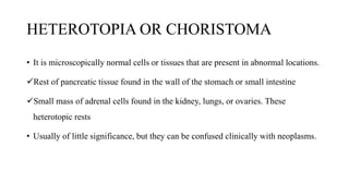 TUMOR OF INFANCY & CHILDHOOD in Pathology | PPTX