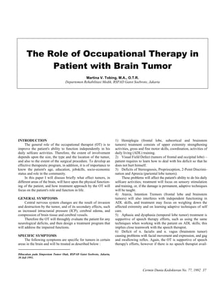 Tumor otak | PDF