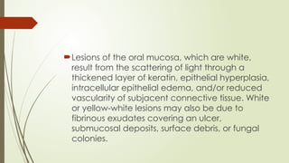Tumors and Precancerous Lesions and how to distinguish them | PPTX