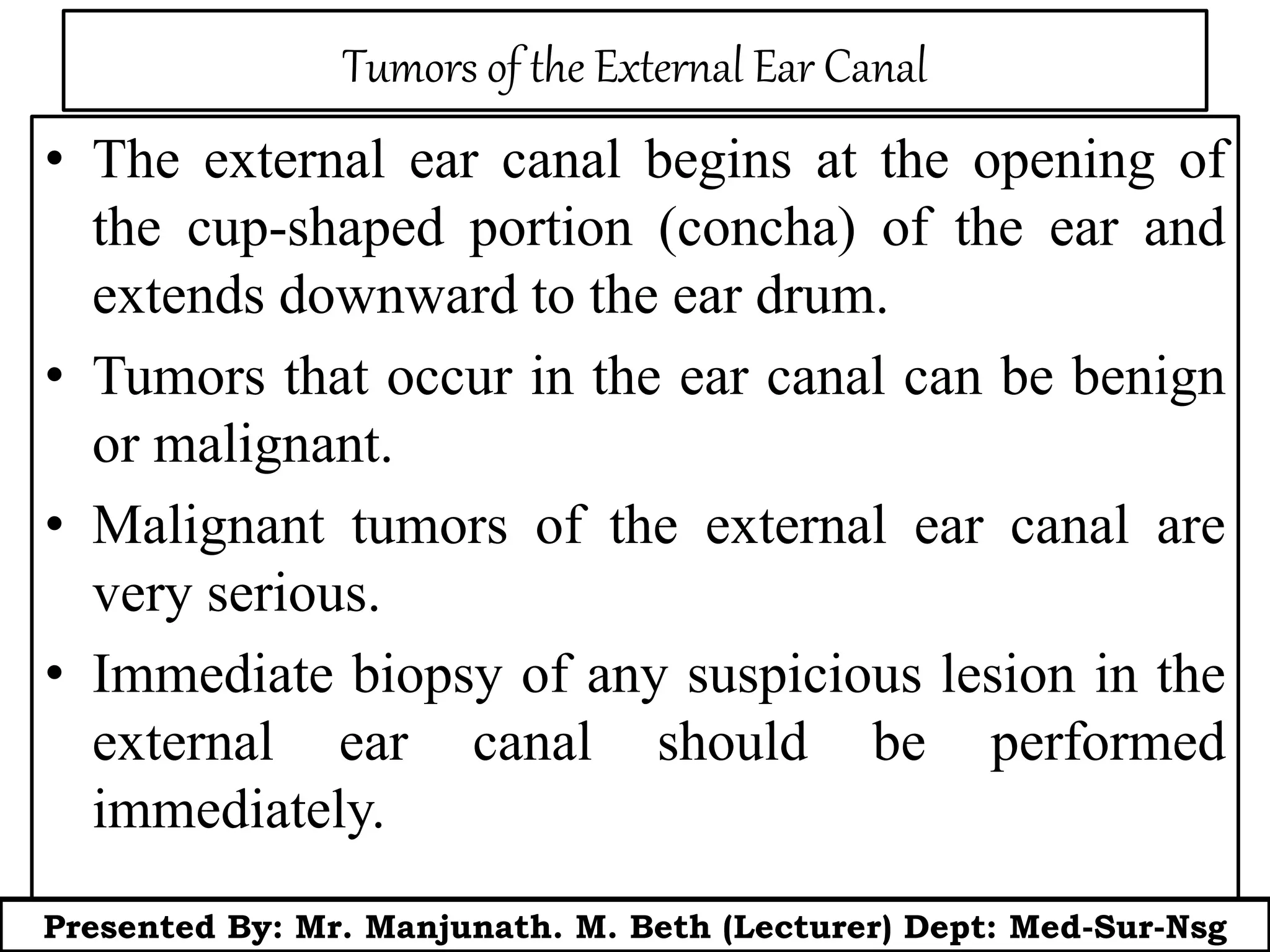 Tumors (ears) | PPTX