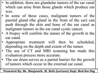 Tumors (ears) | PPTX
