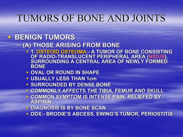 TUMORS OF BONE AND JOINTS IN ORTHOPAEDICS (4).ppt