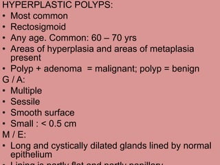 Tumors of colon | PPTX