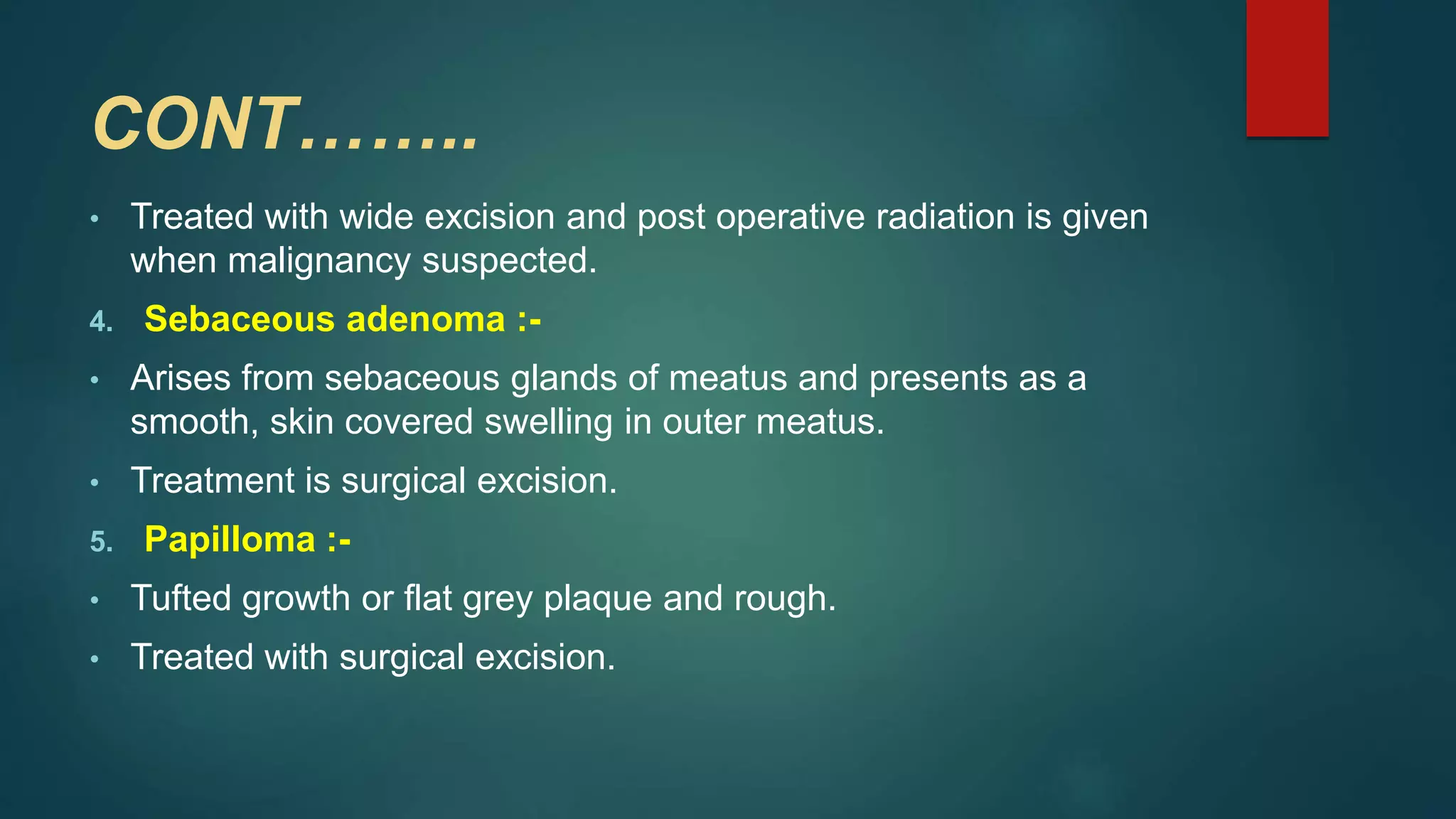 TUMORS OF EAR | PPTX