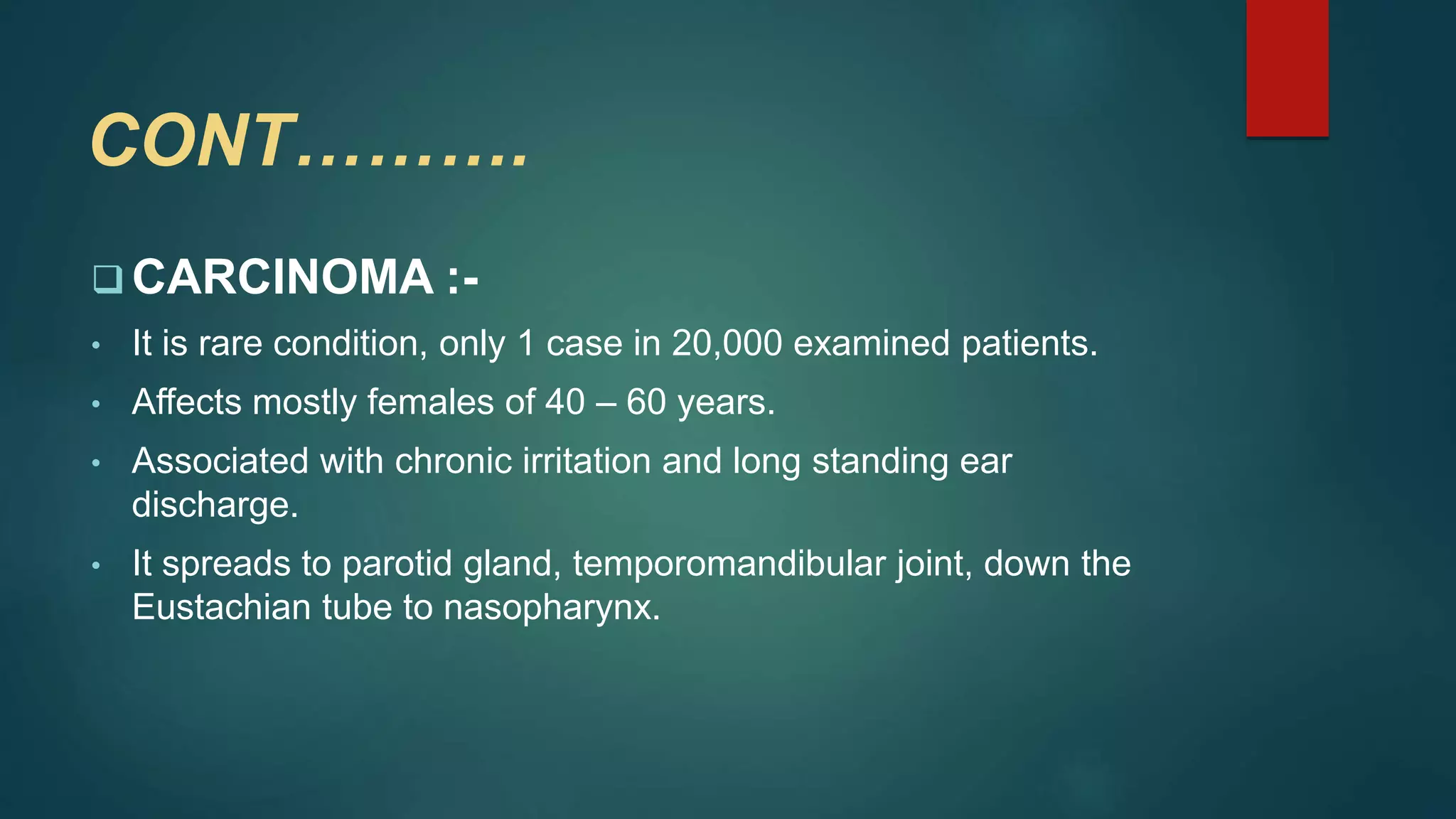 TUMORS OF EAR | PPTX
