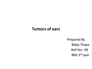 Tumors of ears.pptx