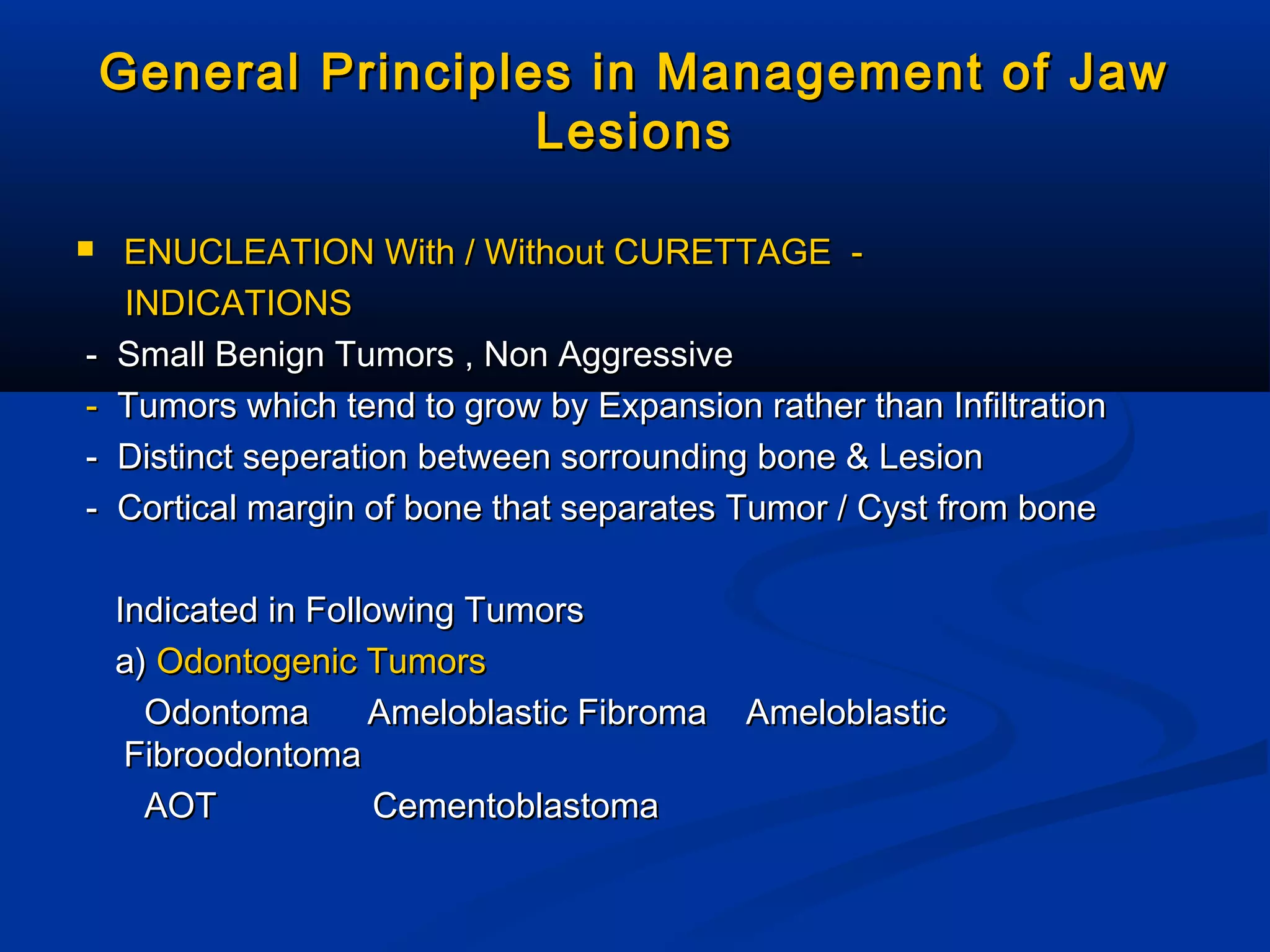 Tumors of jaw bones | PPT