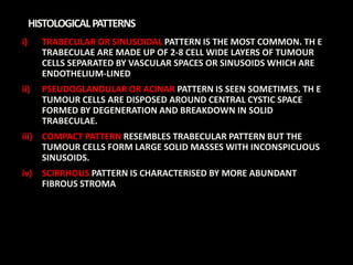 Tumors of liver tissue | PPTX