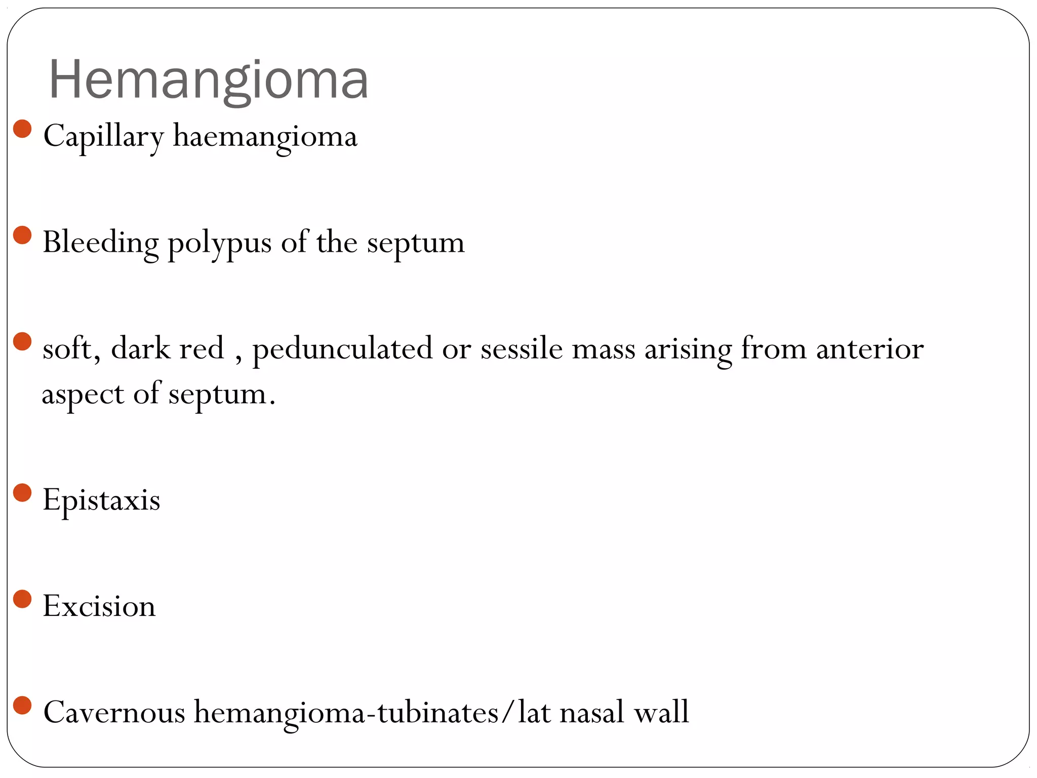 Tumors of nose and paranasal sinus dr.sithanandhakumar -13.06.16