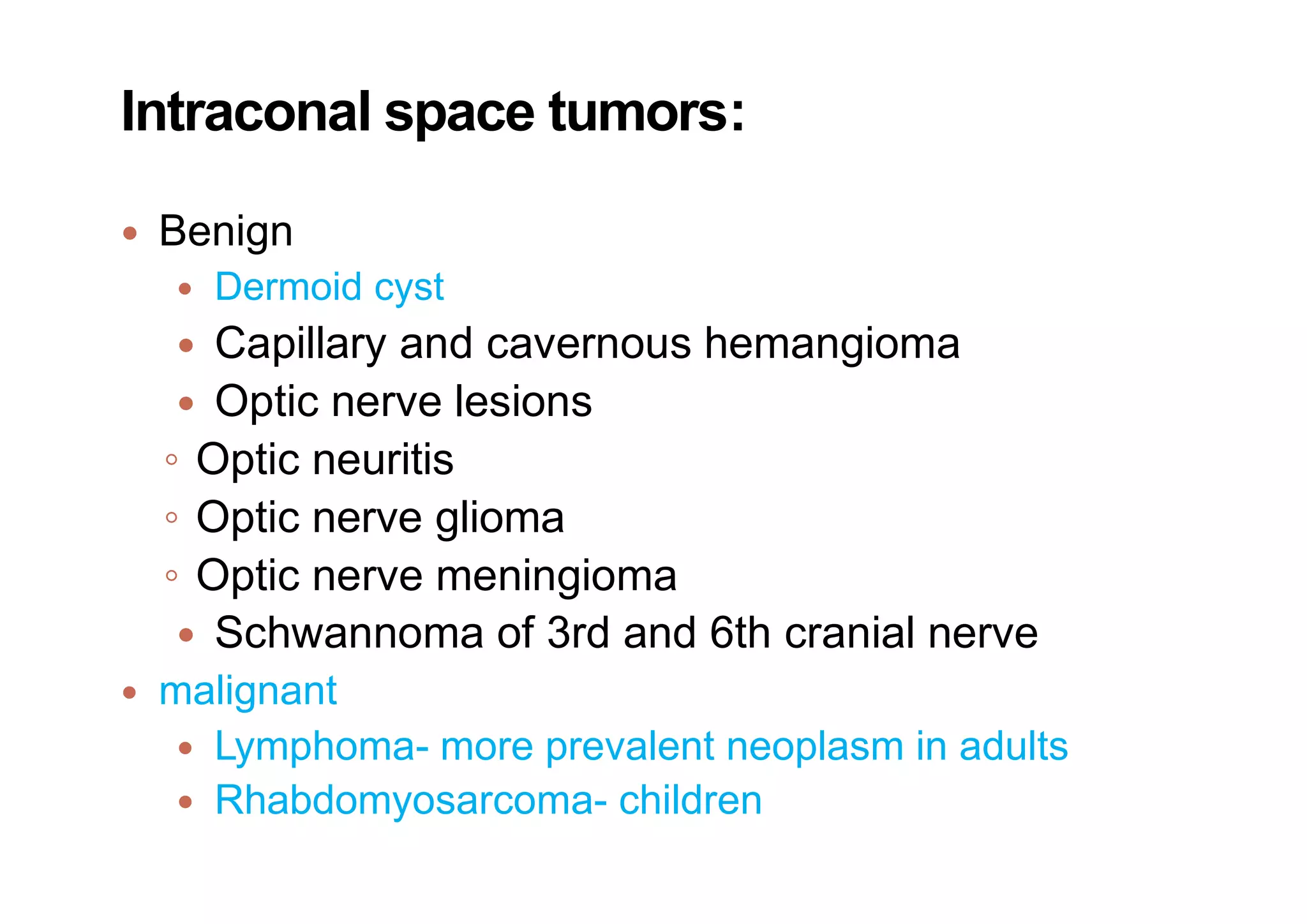 Tumors of the eye | PPT