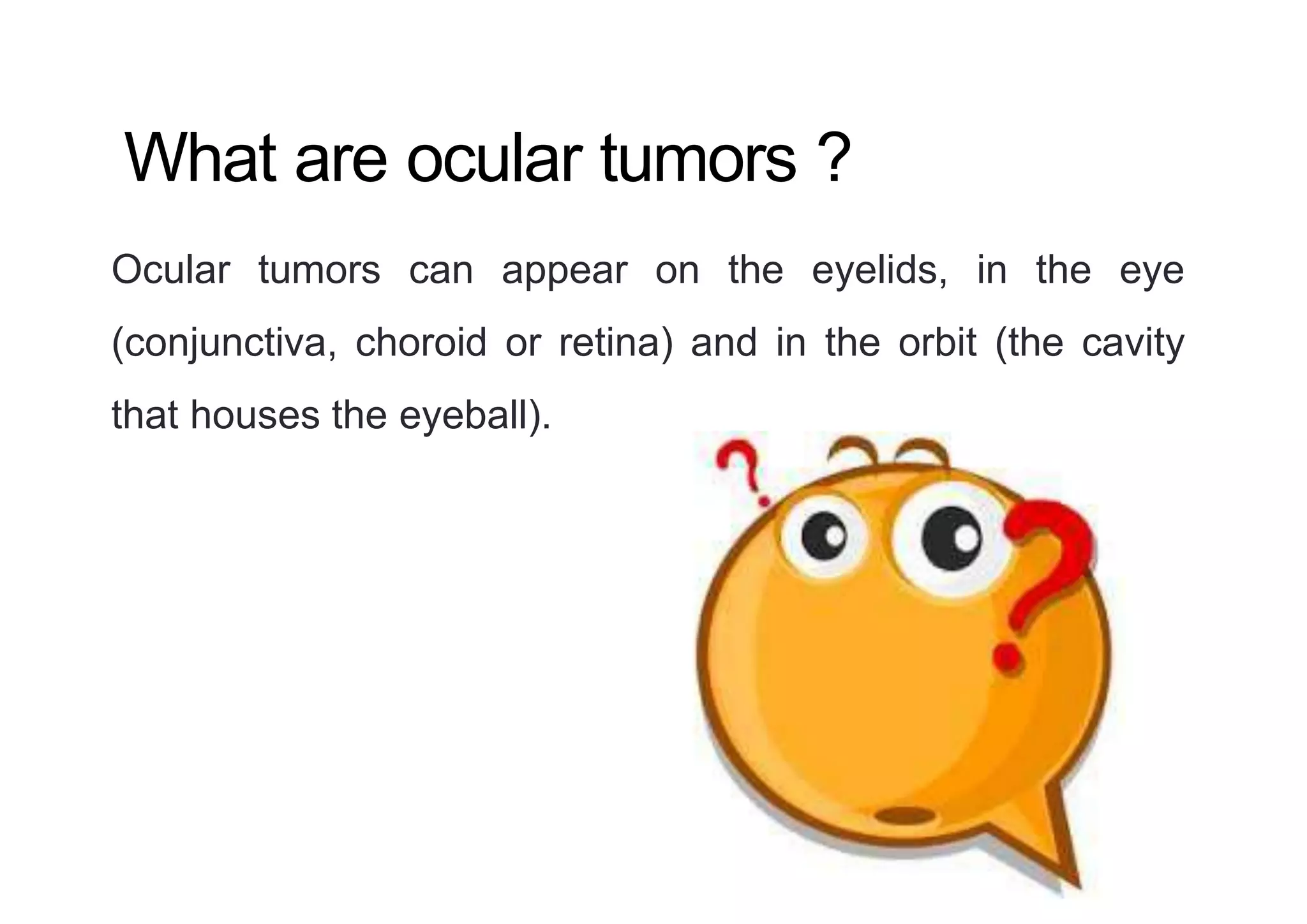 Tumors of the eye | PPT