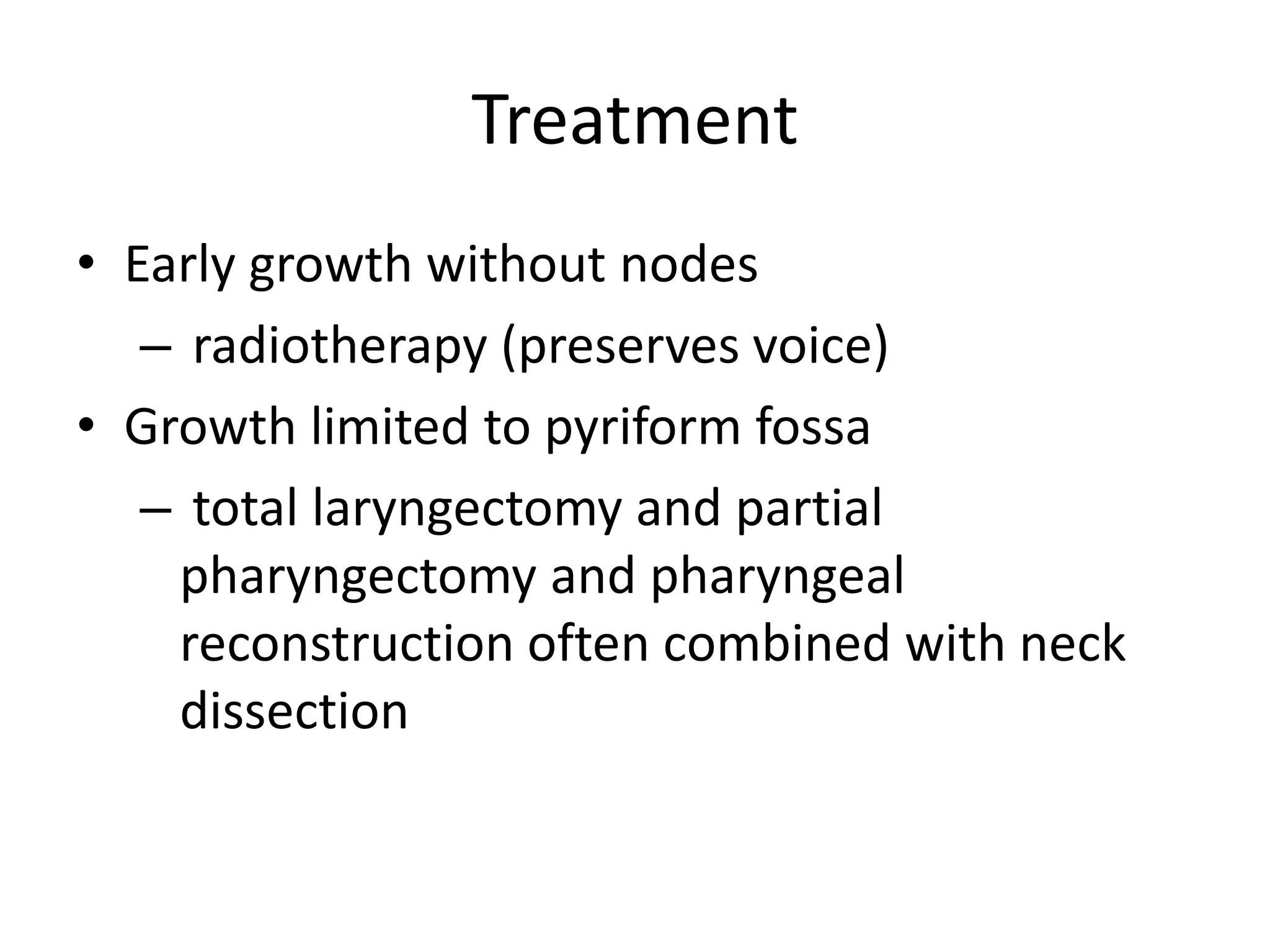 Tumors of the hypopharynx | PPTX