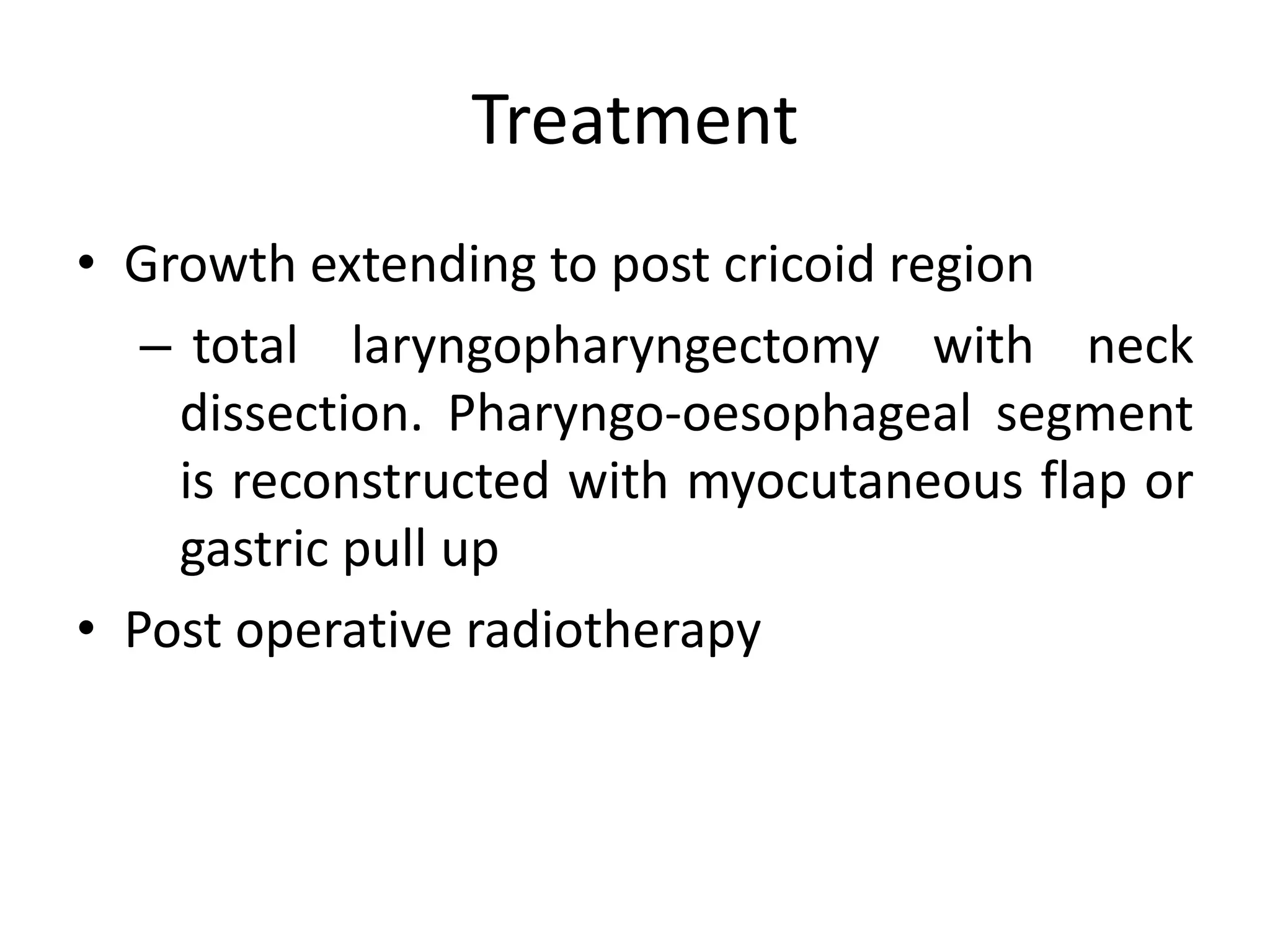 Tumors of the hypopharynx | PPTX