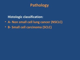 Tumors of the Lung and Surgery of Mediastinum | PPT