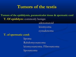 Tumors of the_testis | PPS