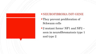 Tumor suppressor genes | PPTX