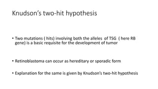 Tumor supressor genes | PDF