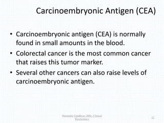 Tumour markers | PPT