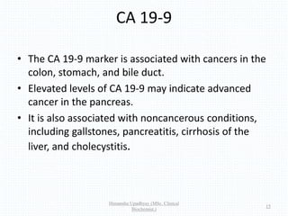 Tumour markers | PPT