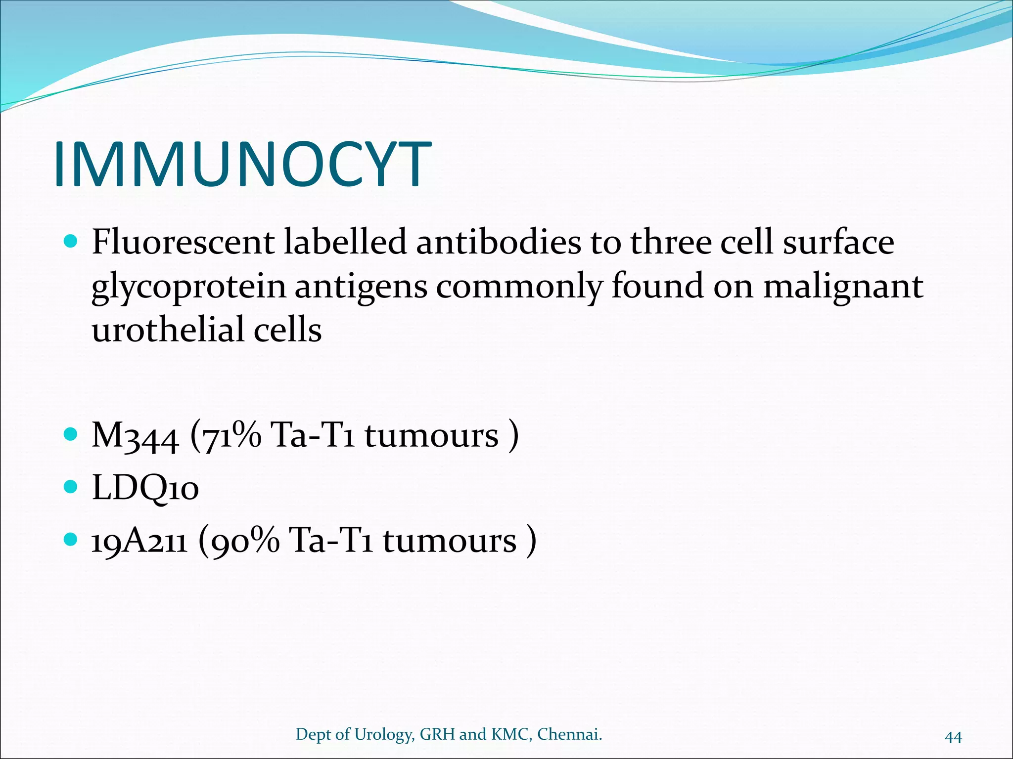 Tumour markers in urology | PDF