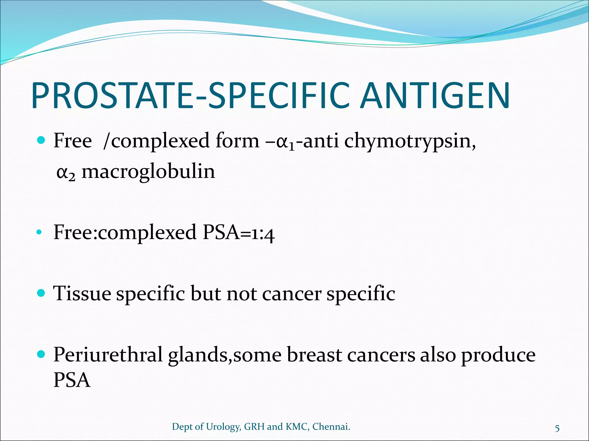Tumour markers in urology | PDF