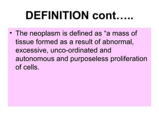 Tumours | PPT