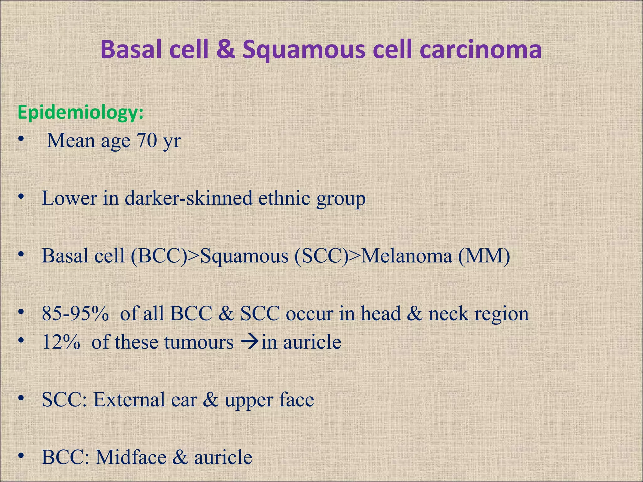 Tumours of external and middle ear | PPT