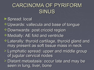 Tumours of hypopharynx | PPT