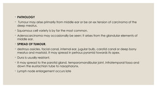 Tumours of middle ear and mastoid cavity.pptx