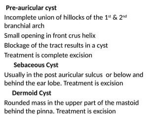 Tumours of the External, Middle and Inner Ear.pptx