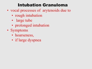 Tumours of the larynx | PPTX