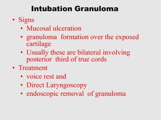 Tumours of the larynx | PPTX