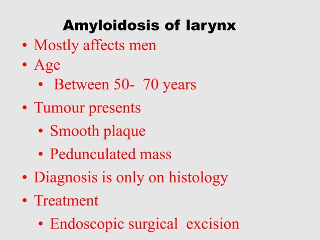 Tumours of the larynx | PPTX | Ear, Nose and Throat Conditions ...