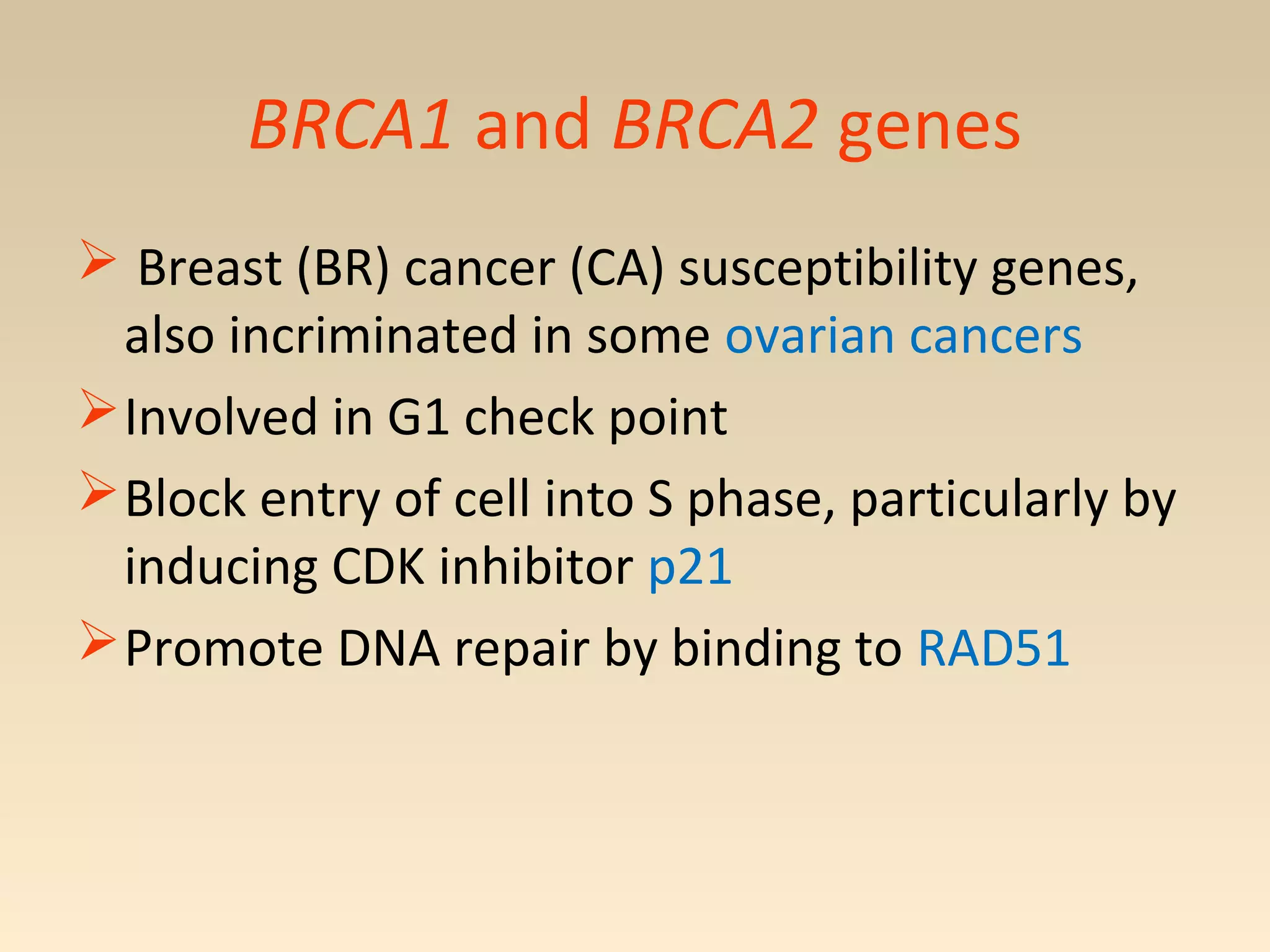Tumour supressor gene | PPT