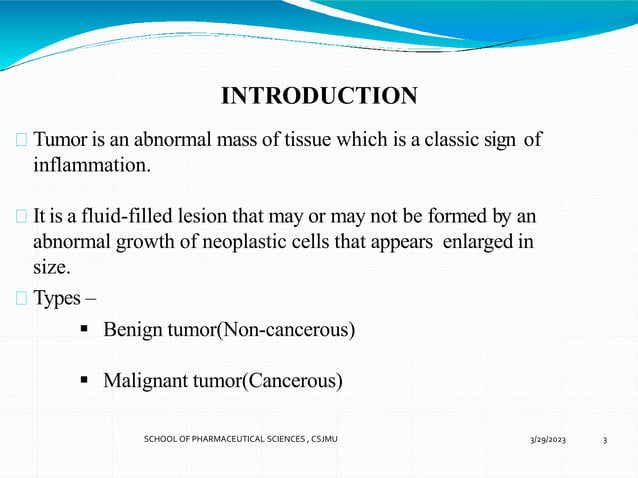 TUMOUR TARGETING DRUG DELIVERY SYSTEM.pptx | Cancer | Diseases and Conditions