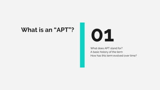 International Cooperative: APT Hunting | PPT