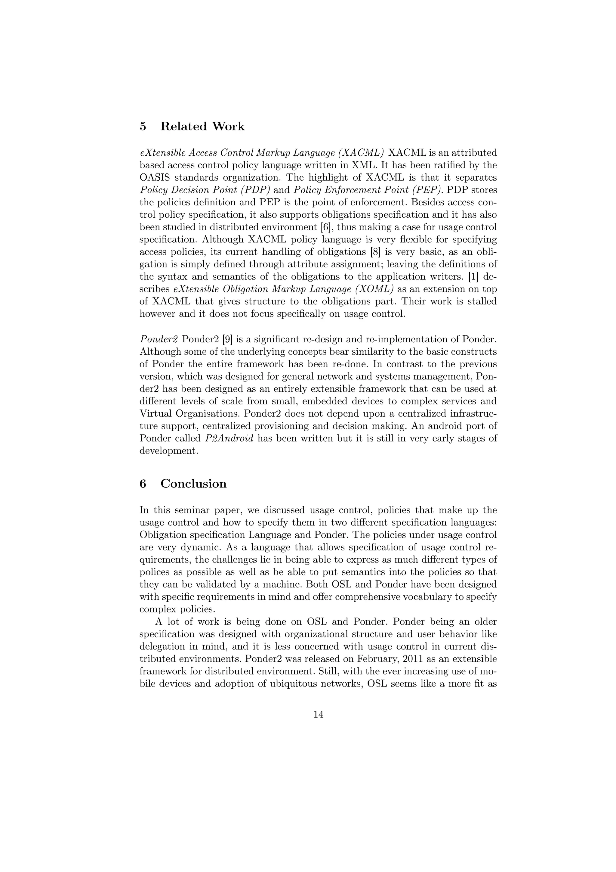 Tum seminar specification of usage control requirements | PDF ...