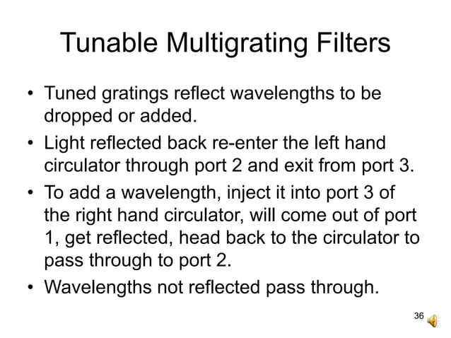 Tunable filters | PPT | Computer Peripherals | Computing