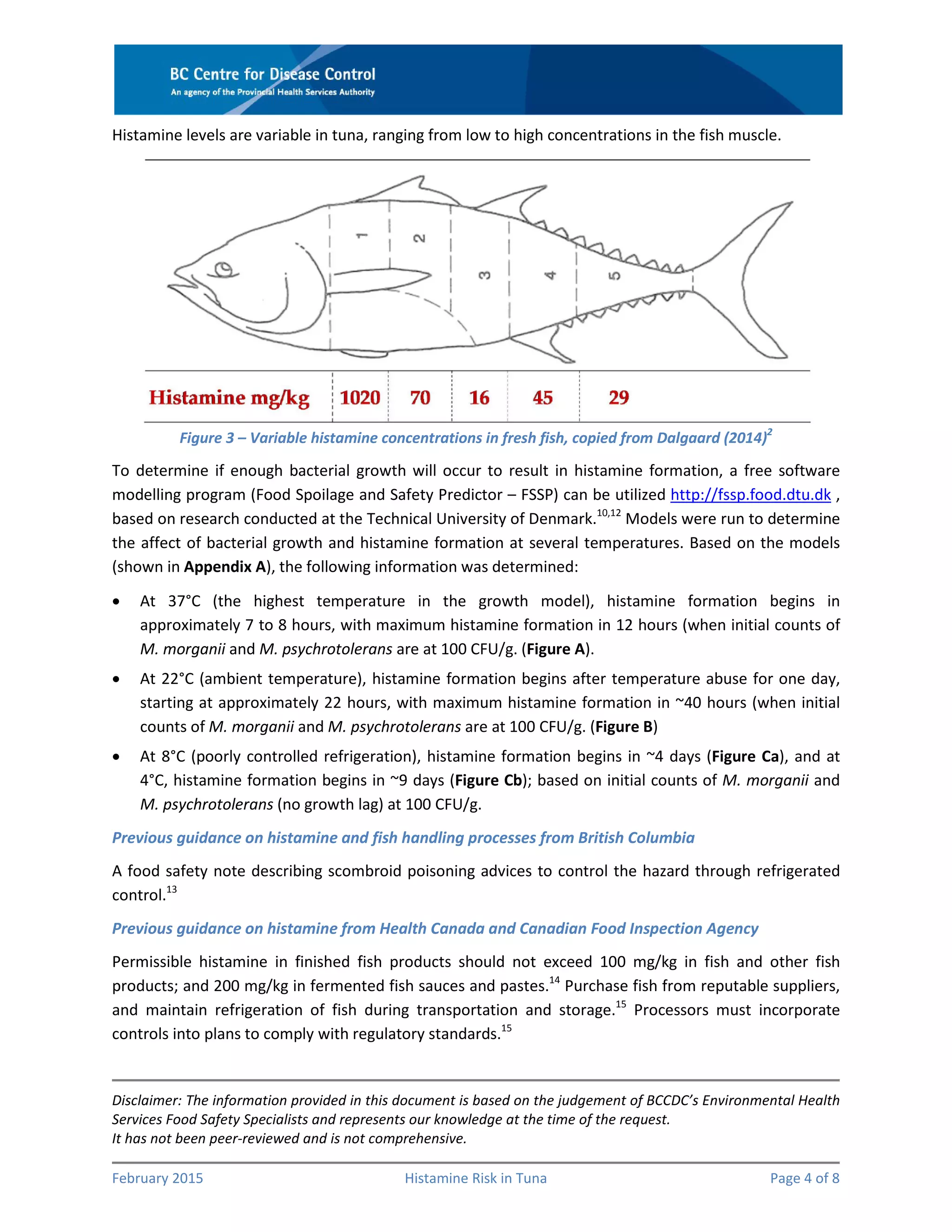 Tunaloinhistamineriskwithsousvideandthawing | PDF